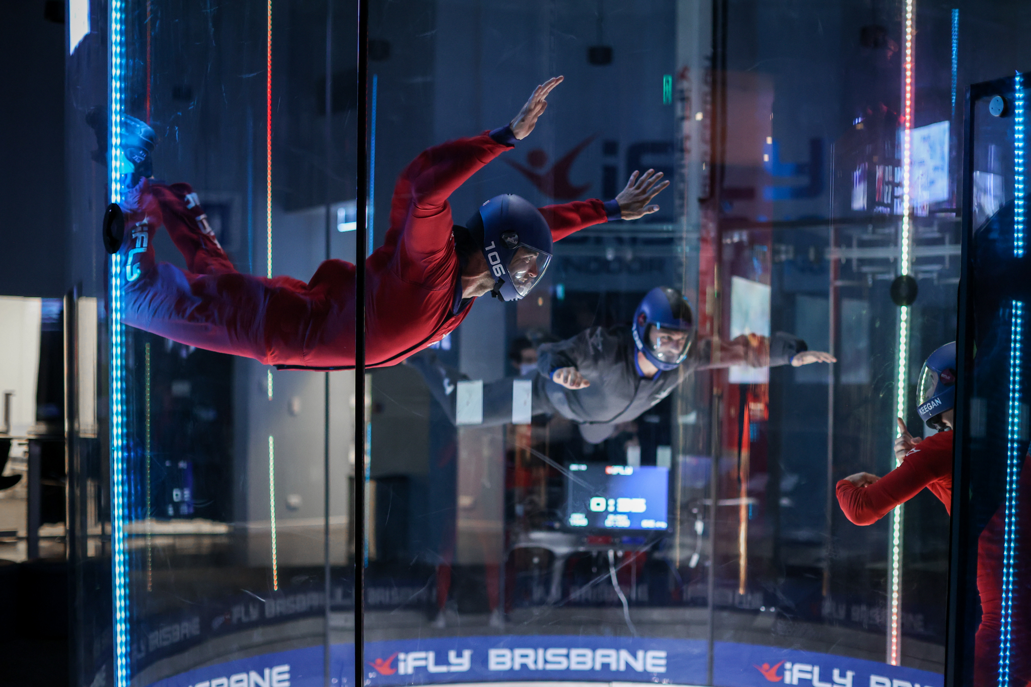 Airborne for 2 - 8 x Indoor Skydiving Flights (Weekend) Brisbane ...