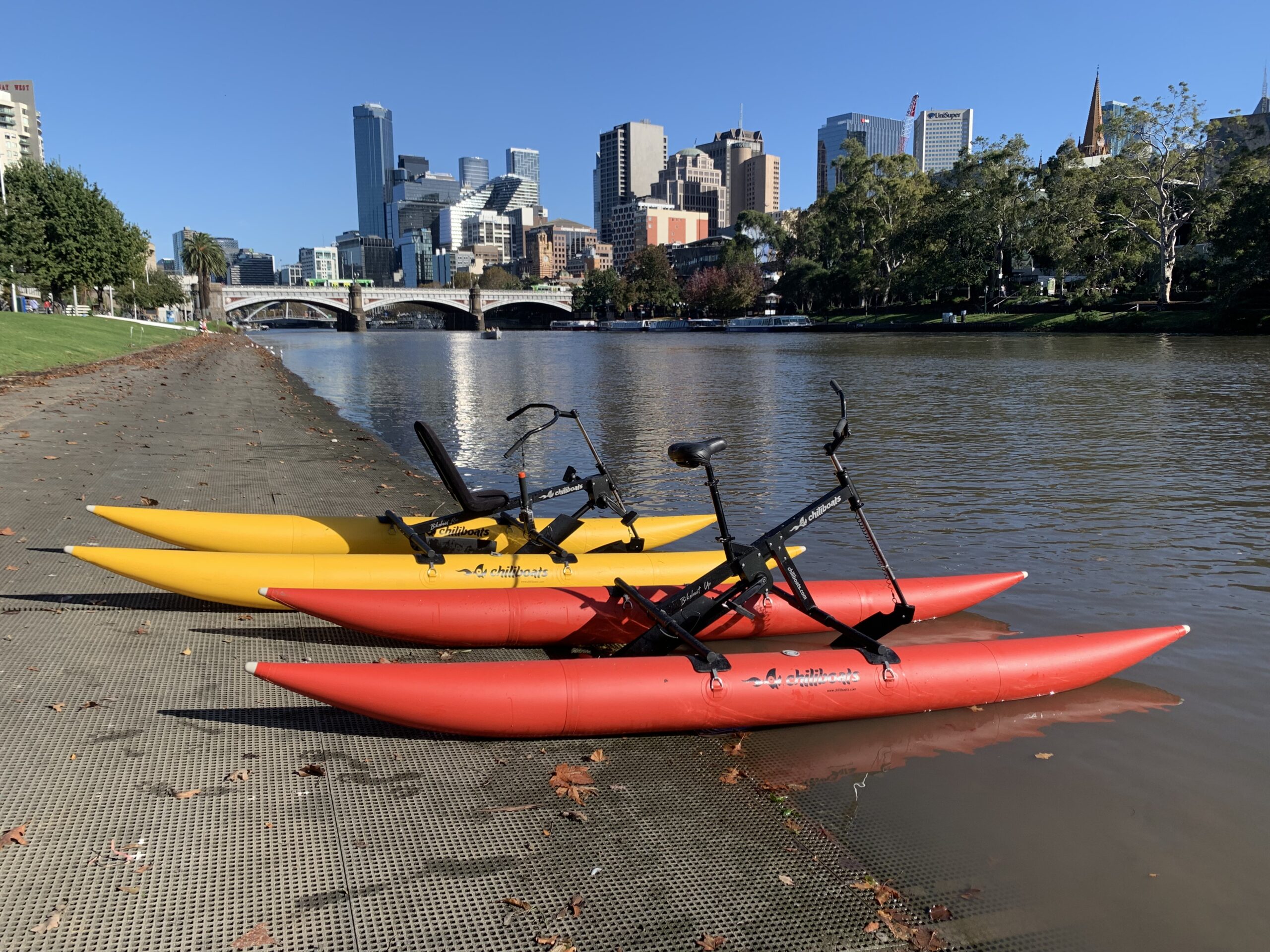 Yarra River Recumbent Waterbike Tour, Australia | Activities in Australia