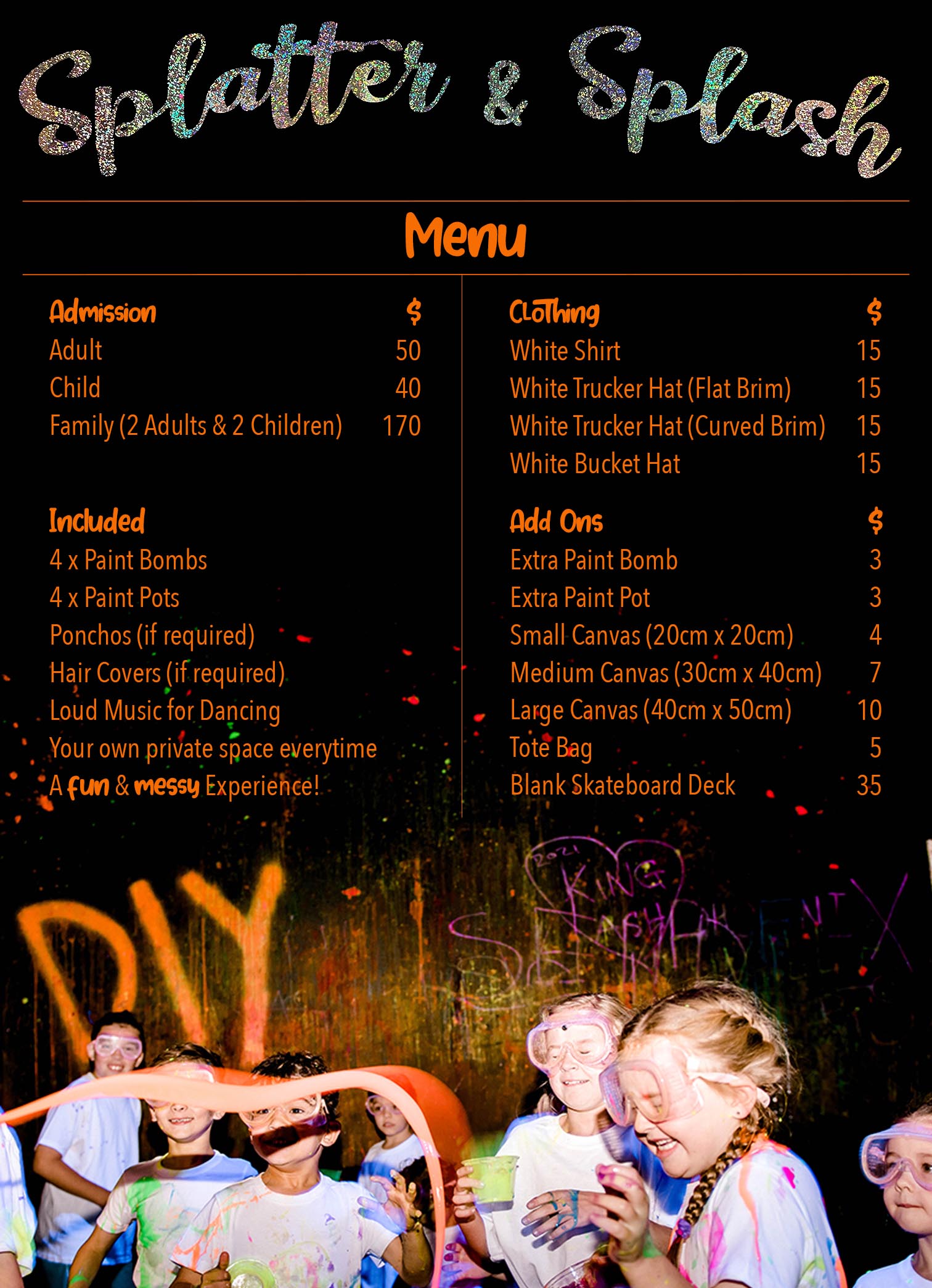 Family Package - Splatter & Splash Room, Australia | Activities in ...